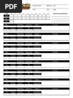 Pathfinder Character Sheet (Fillable) | PDF | Tabletop Games | Role ...