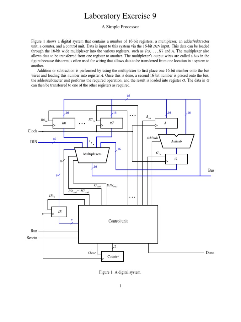 Lab9 VHDL | PDF | Instruction Set | Central Processing Unit