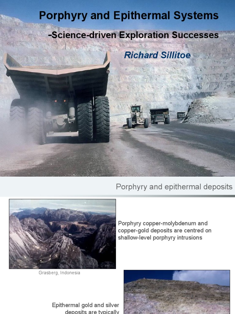 Porphyry and Epithermal Systems | PDF | Geological Processes | Earth ...