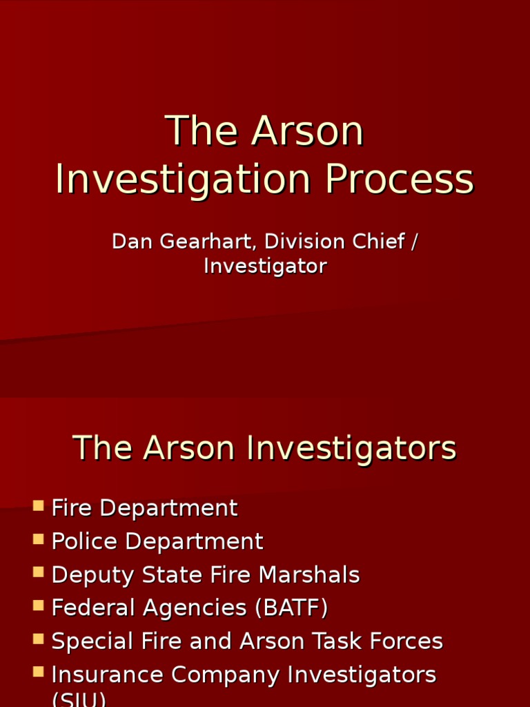 What Is Arson Crime Reporting: Arson Crime Definition – PNQOO