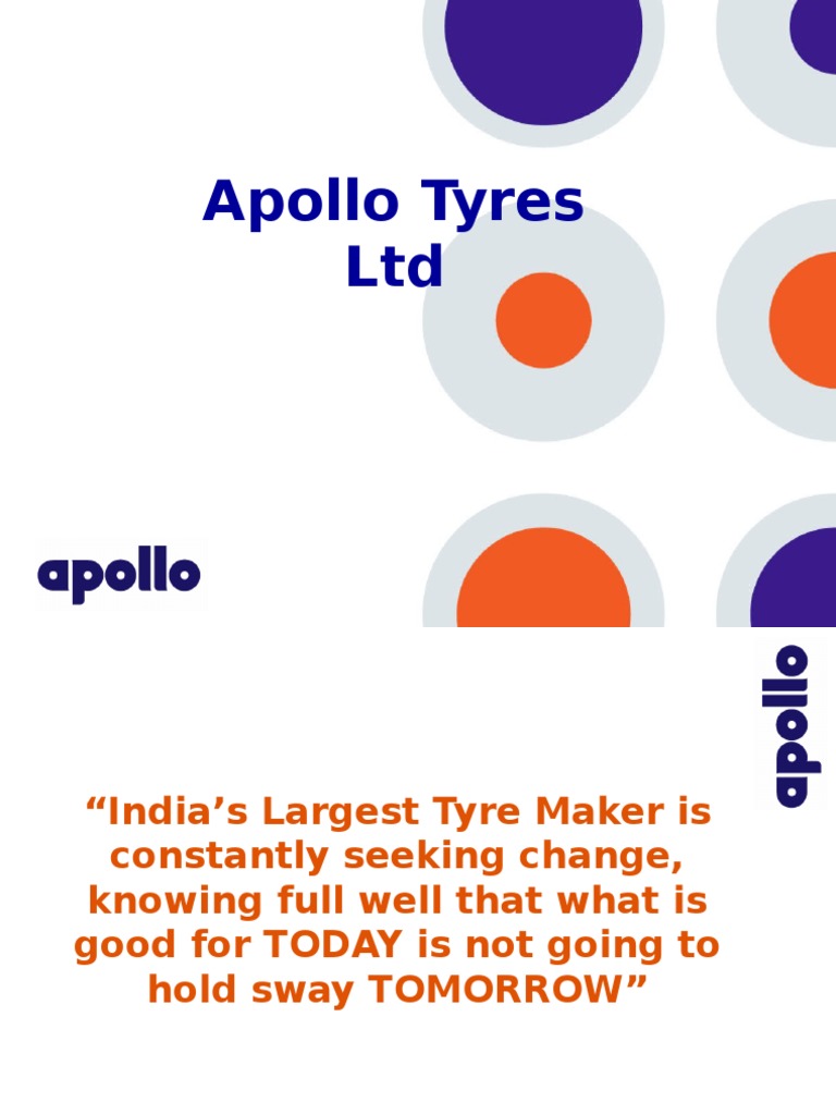 Apollo Tyres: Market Position & Strategy | PDF | Tire | Brand