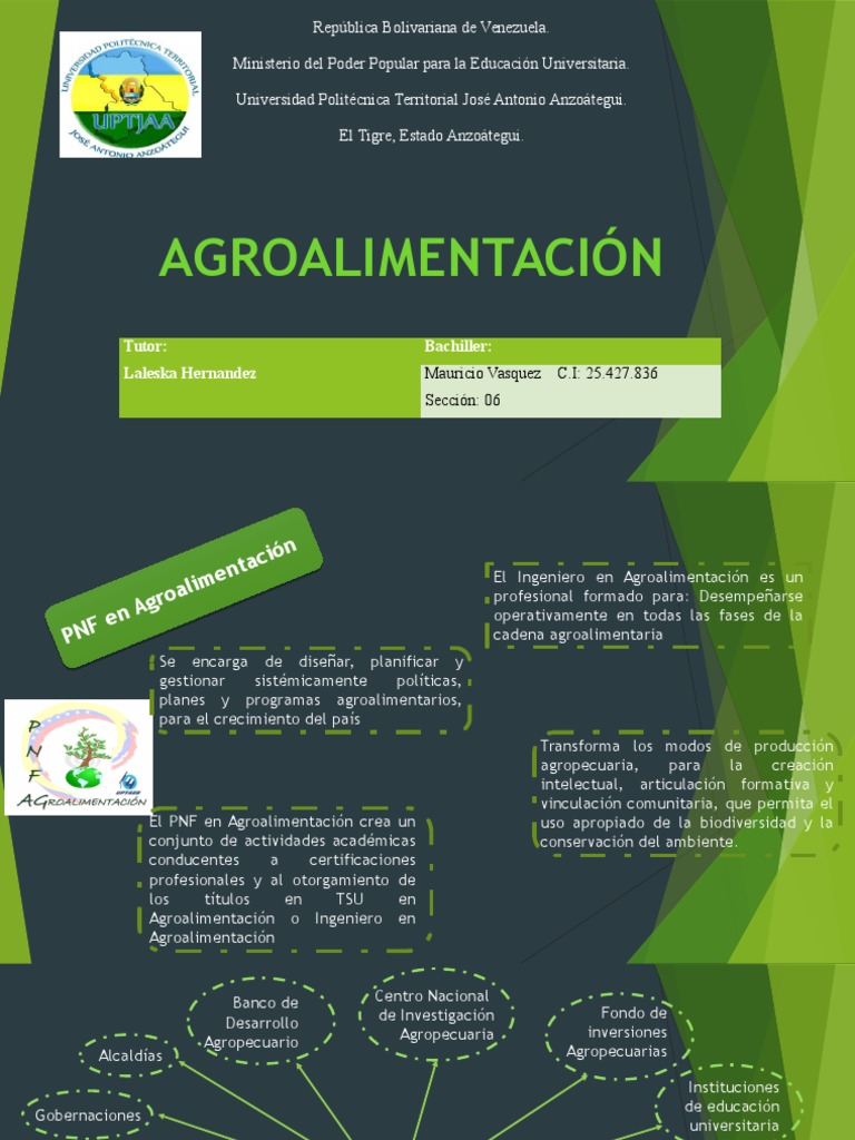 AGROALIMENTACIÓN | Descargar gratis PDF | Sustentabilidad | Ecología