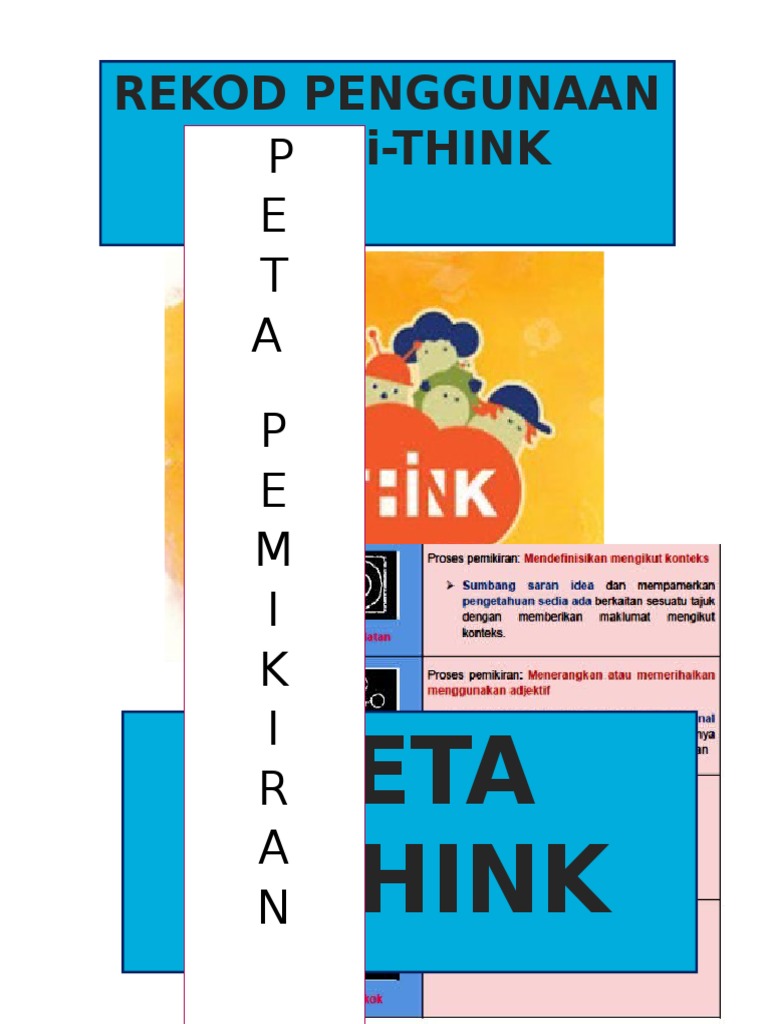 Cover Buku Pinjaman Peta Ithink | PDF