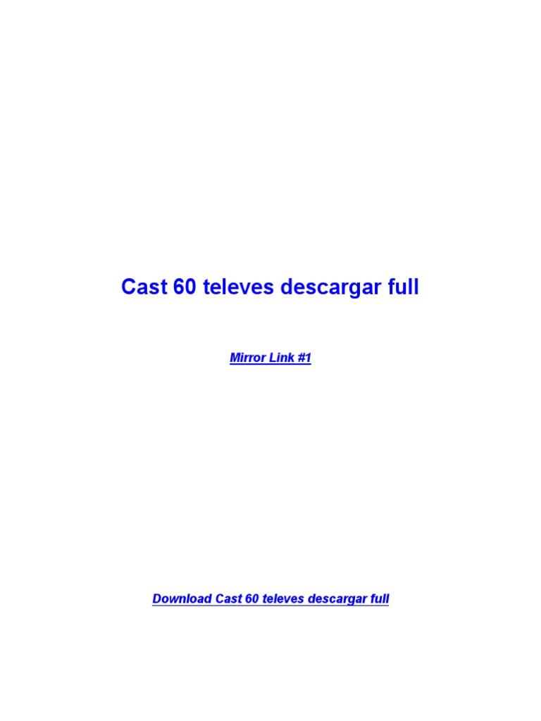 Cast 60 Televes Descargar Full PDF | PDF | Device Driver | Microsoft ...