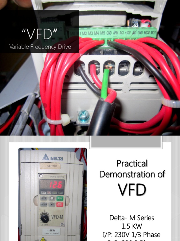 Variable Frequency Drive | PDF | Electrical Components | Computer Engineering