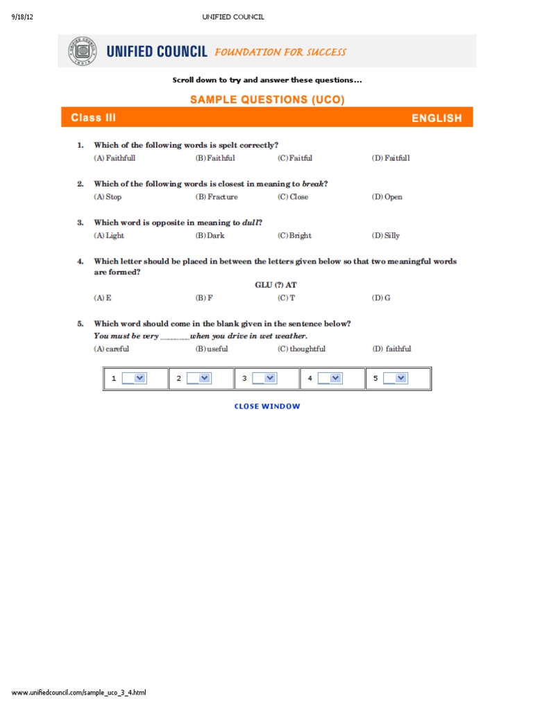 Scroll Down To Try and Answer These Questions... : Close Window | PDF