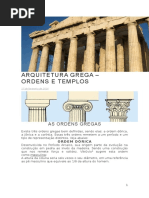 Estilos de Colunas Gregas: Dórica, Jônica e Coríntia | PDF | Coluna ...