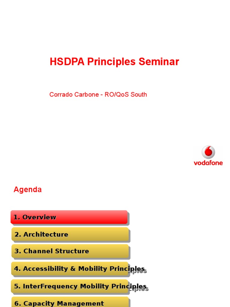 Overview of Key HSDPA Concepts and Principles | PDF | High Speed Packet ...