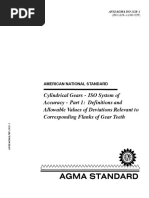 AGMA 1012 G05 Gear Nomenclature Definition of Terms PDF | PDF | Gear ...