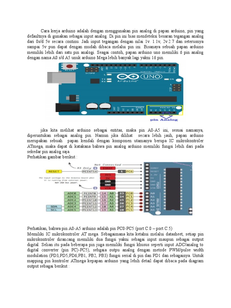 Cara Kerja Arduino Adalah | PDF