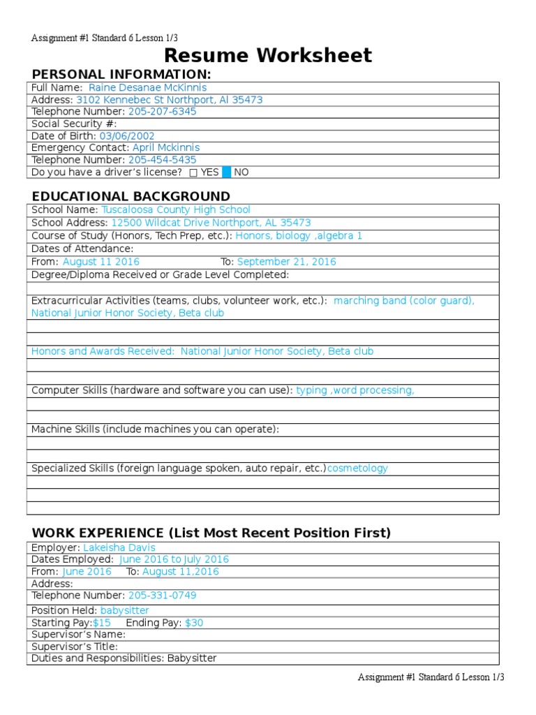 Resume | Download Free PDF | Employment | Behavior Modification