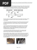 Upstand Beam | PDF