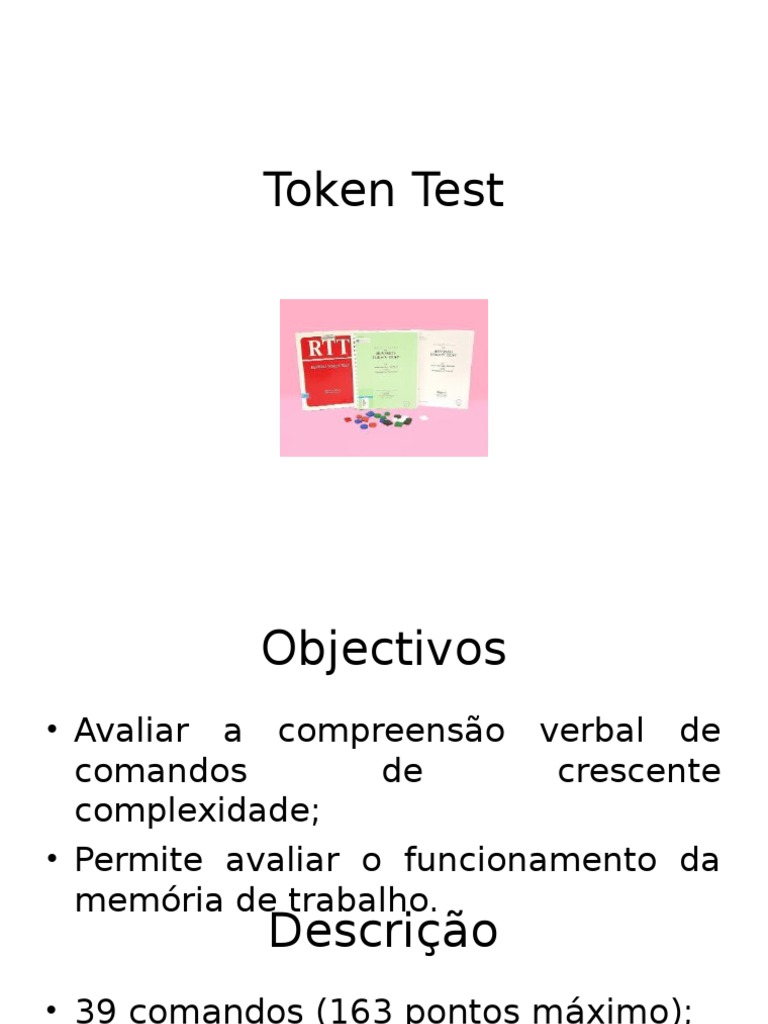 Token Test Explicação | PDF