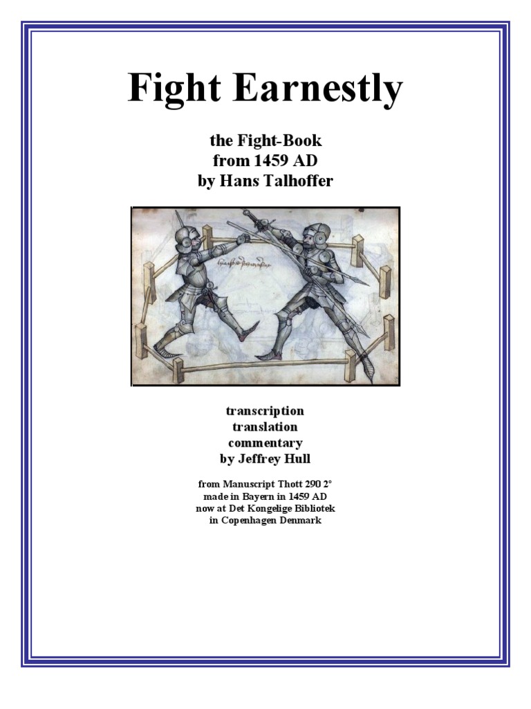 Fight Earnestly - Talhoffer's 1459 Fight Manual | PDF | Religion ...
