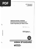 List of Gear Standards - Agma | PDF | Technology & Engineering | Computers