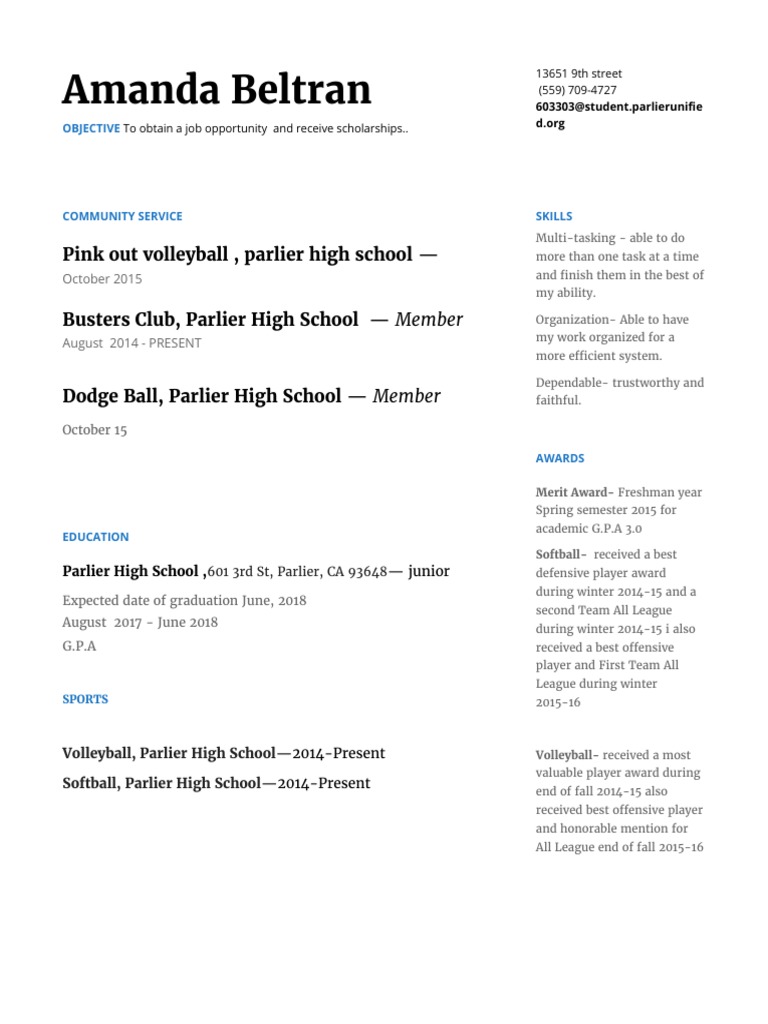 Amanda Beltran | PDF | Career & Growth | Sports & Recreation