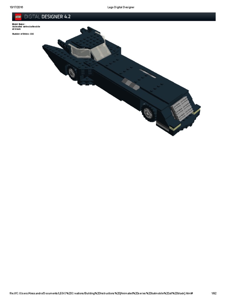 Batmobile Animated Series | PDF | Html | Tile