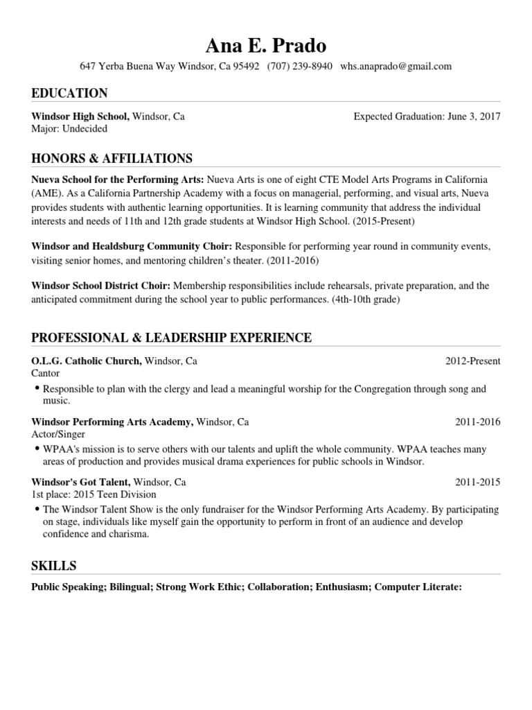 Resume Builder Template | PDF | Behavior Modification | Cognition