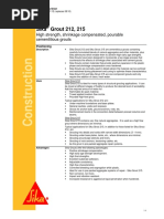 Flo-Grout 2 - TDS - 4 | PDF | Cement | Concrete