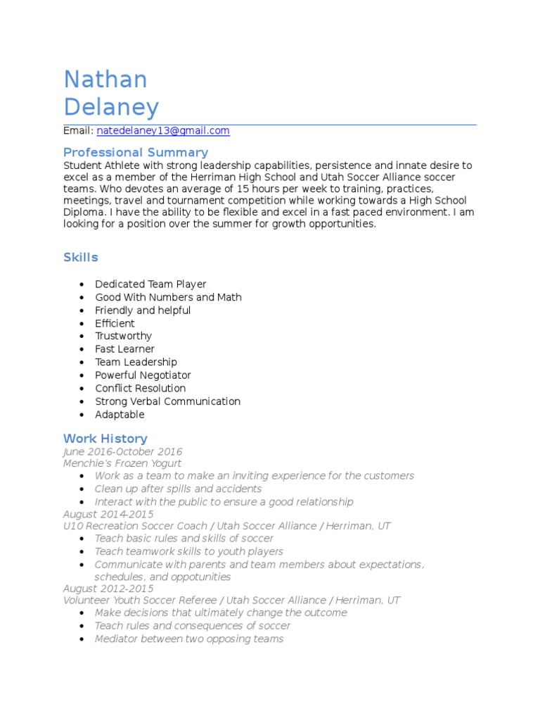 Nathan Resume 2 0 | PDF