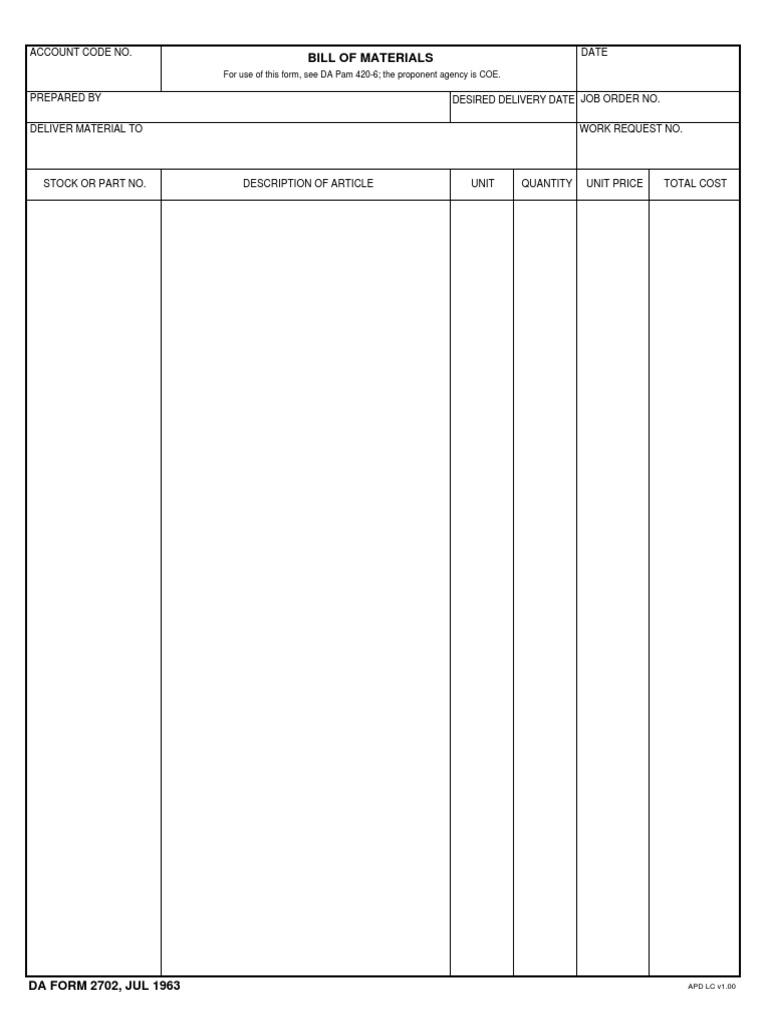 DA Form 2702 | PDF