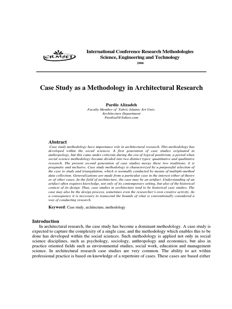 Reseach Methods Archi | Social Sciences | Positivism