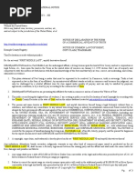 Affidavit of Secured Party Creditor | PDF | Business Law | Government Information