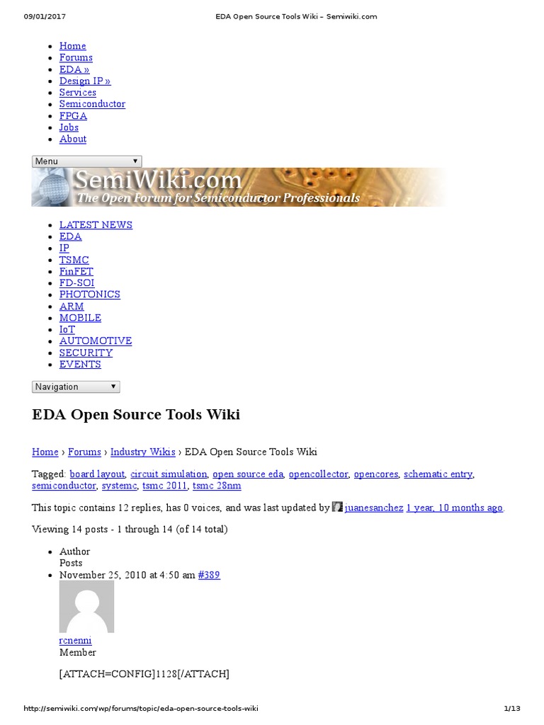 EDA Open Source Tools Wiki | PDF | Hardware Description Language ...
