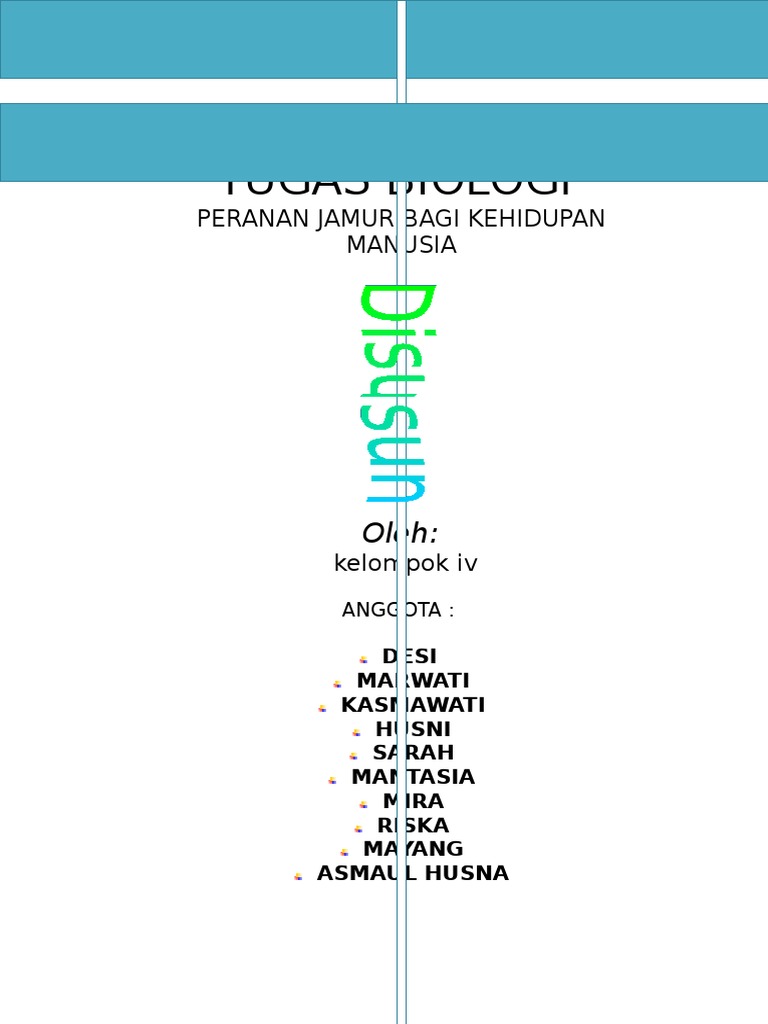 Peranan Jamur dalam Kehidupan Manusia | PDF