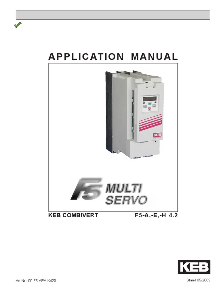 KEB F5 App Manual | PDF | Parameter (Computer Programming) | Feedback