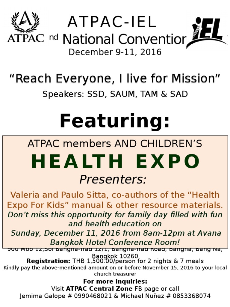 Atpac Iel Poster | PDF