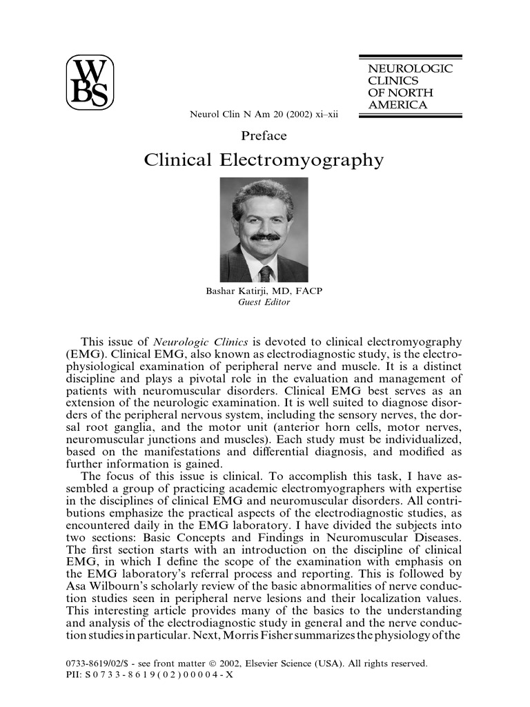 EMG Book PDF | PDF | Electromyography | Neurology