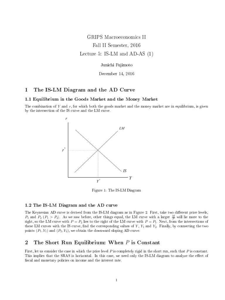 The Short Run and Long Run Effects of Fiscal and Monetary Policies ...