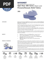 Data Sheet PSV | PDF | Valve | Liquids