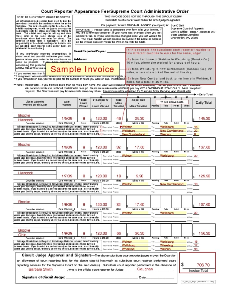 Af Inv Sample | PDF | Courts | Justice