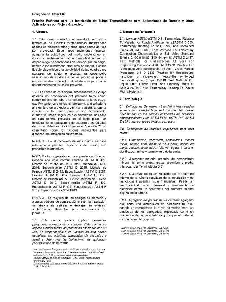 Astm d2321