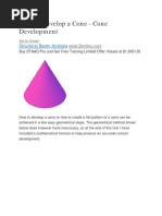 Cone Layout Development by Marking and Calculation Method With Practical Example | PDF ...