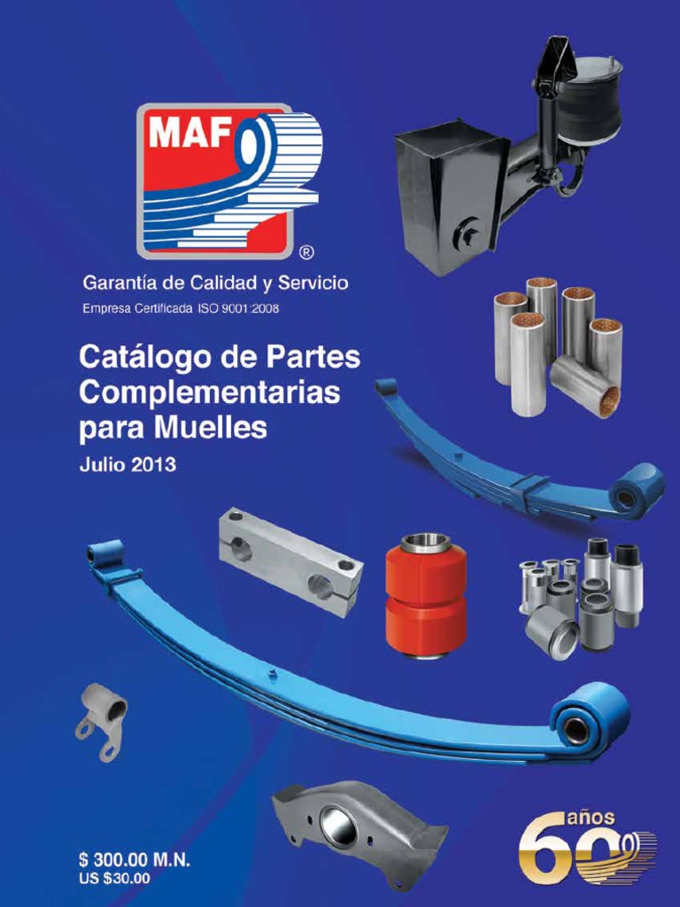 Catalogo Maf 2013 | PDF | Transporte | Vehículo de motor