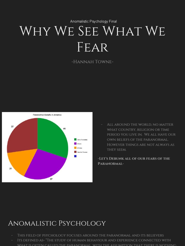 Anomalistic Psychology | PDF | Paranormal | Dream