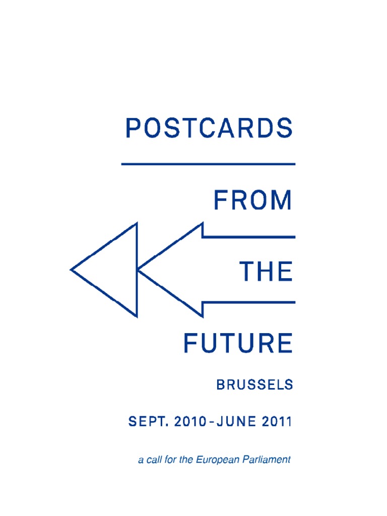 Postcards from the Future: Brussels Art Project | PDF | European ...