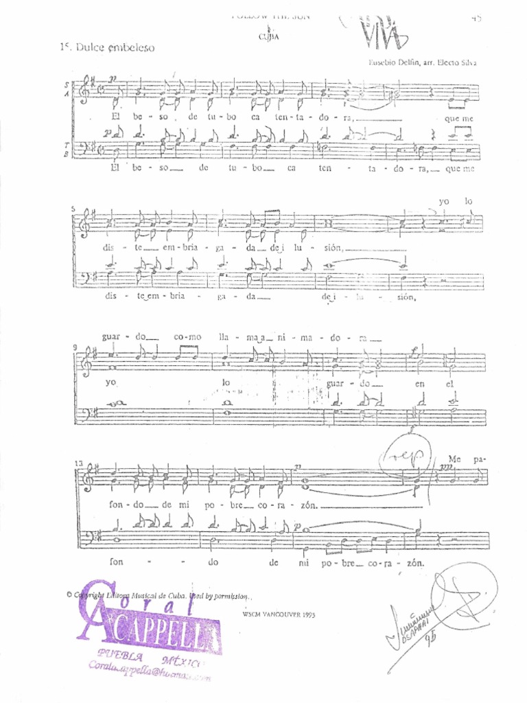 Dulce Embeleso y Juramento | PDF