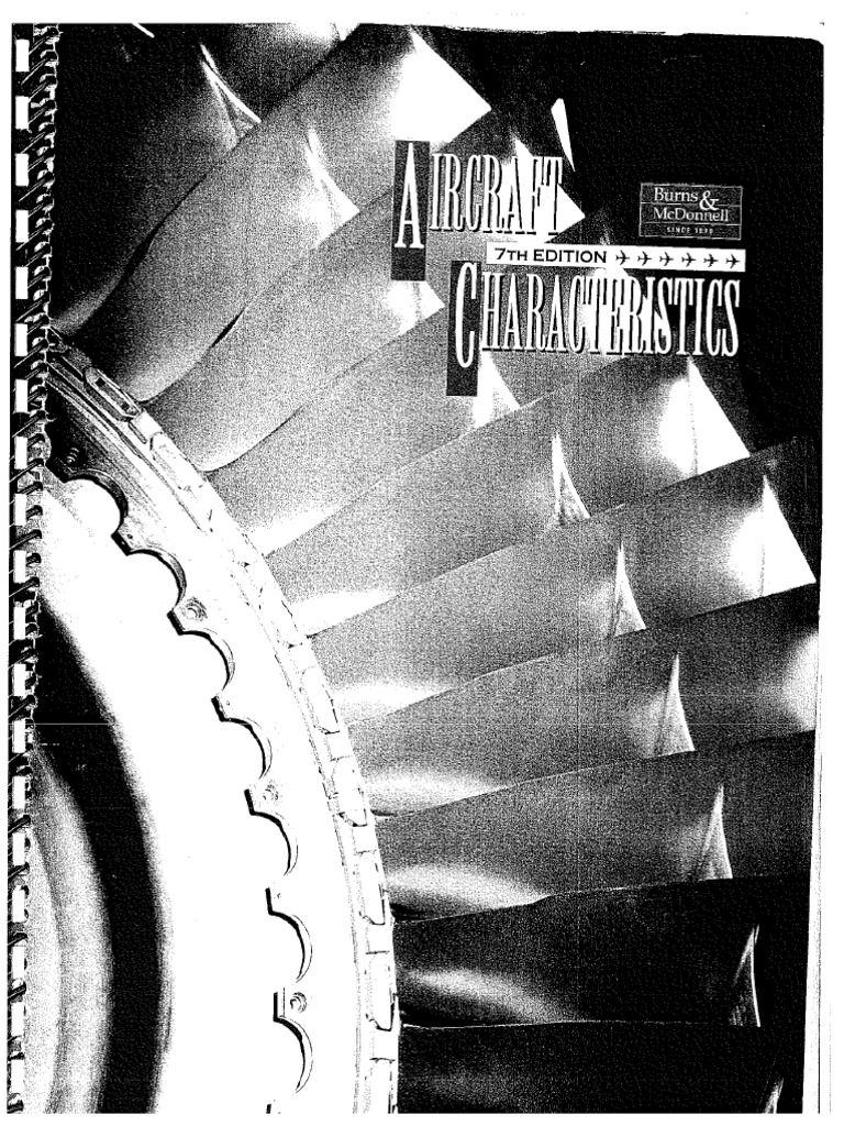 Aircraft Characteristics - Burns & McDonnell 7 Edition | PDF