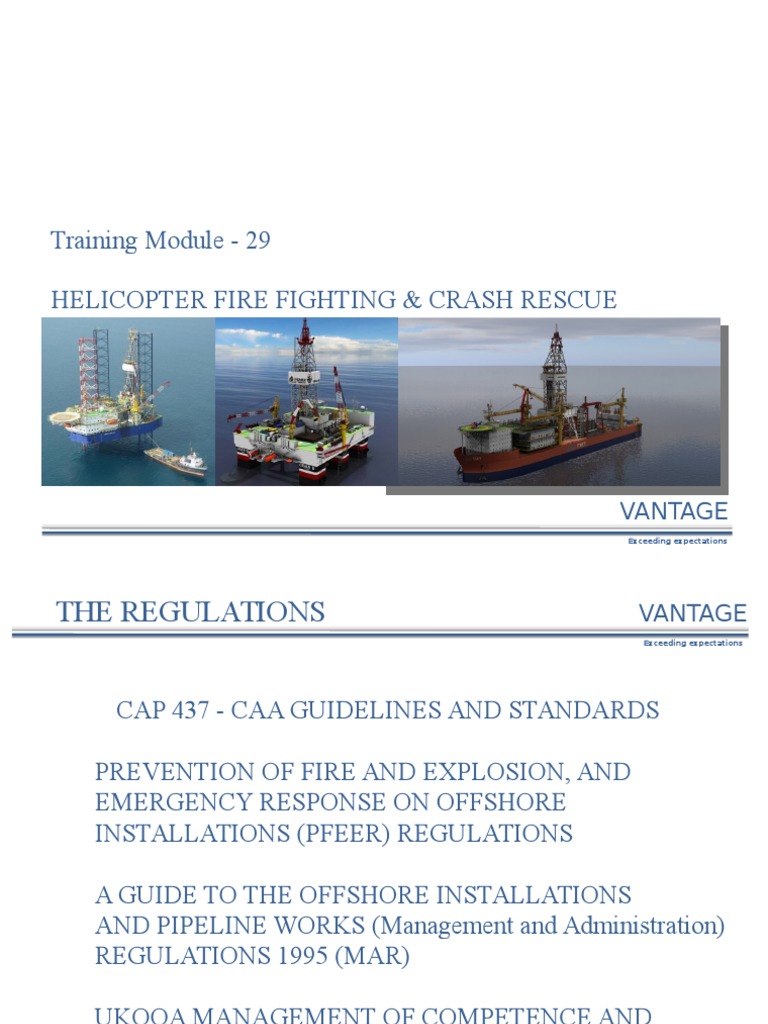 Training Module 29 - Helicopter Fire Fighting & Crash Rescue | PDF ...