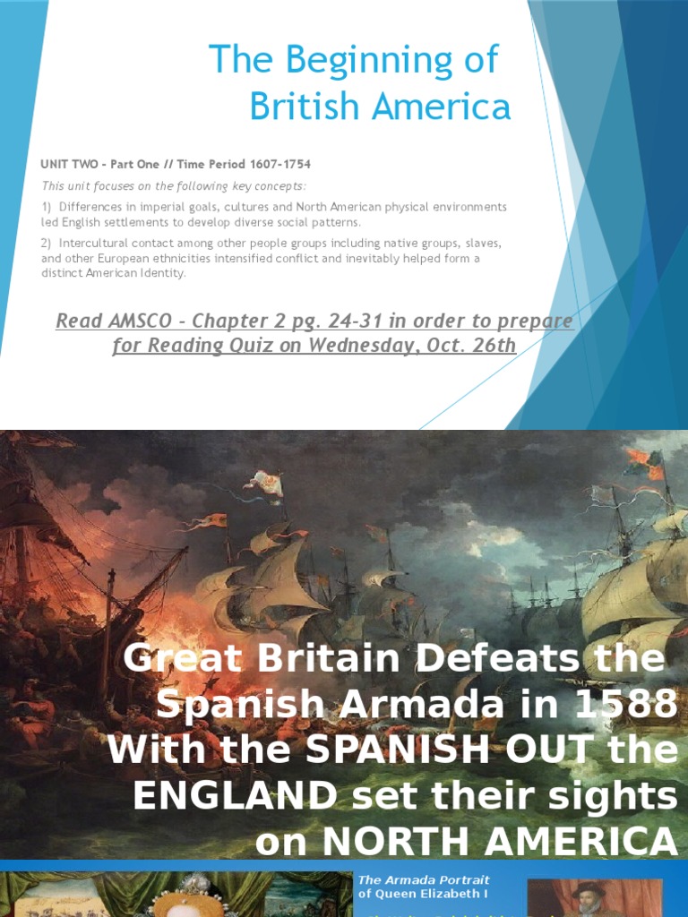 Apush - Amsco Ch.2 Part One | PDF | English Colonization Of The ...