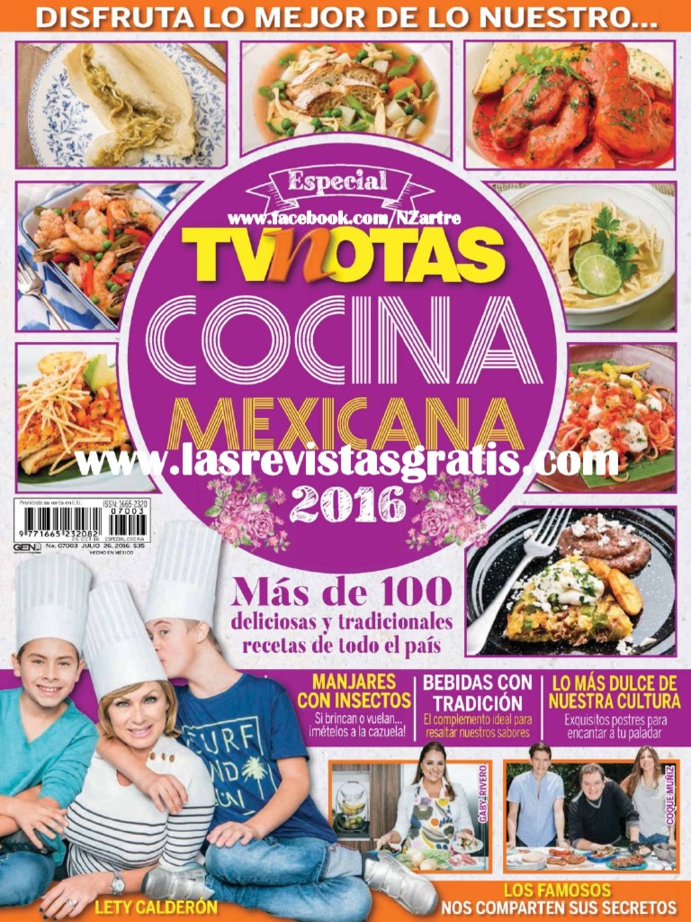 TV Notas Cocina Mex - 2016 | PDF