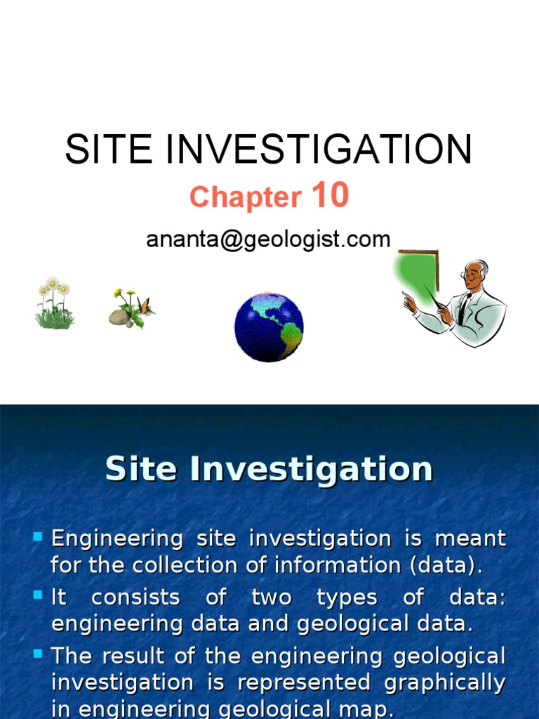 Site Investigation | Download Free PDF | Fault (Geology) | Topography