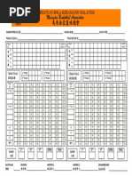 Netball Scoresheet | PDF