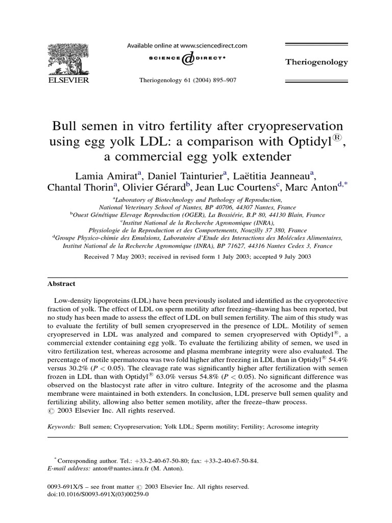 Article | PDF | Reproduction | Reproductive System