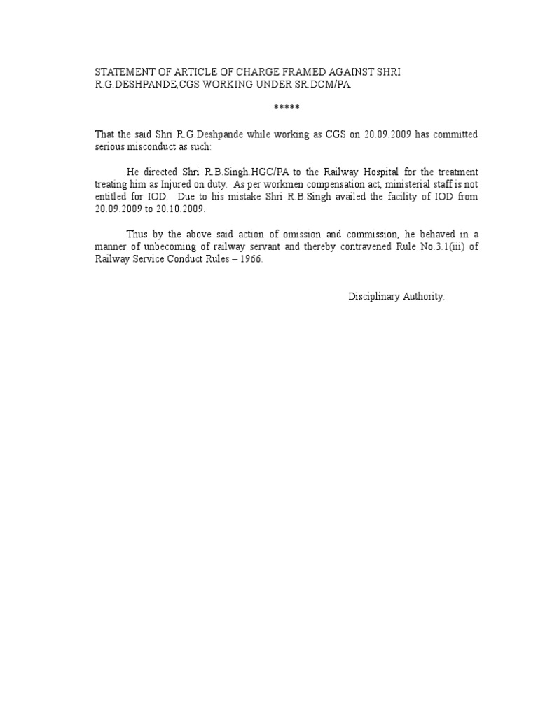 Sample DRAFT Minor Chargesheet | PDF | Common Law | Violence