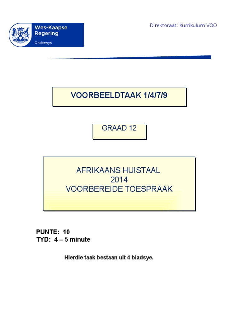 Toespraak | PDF